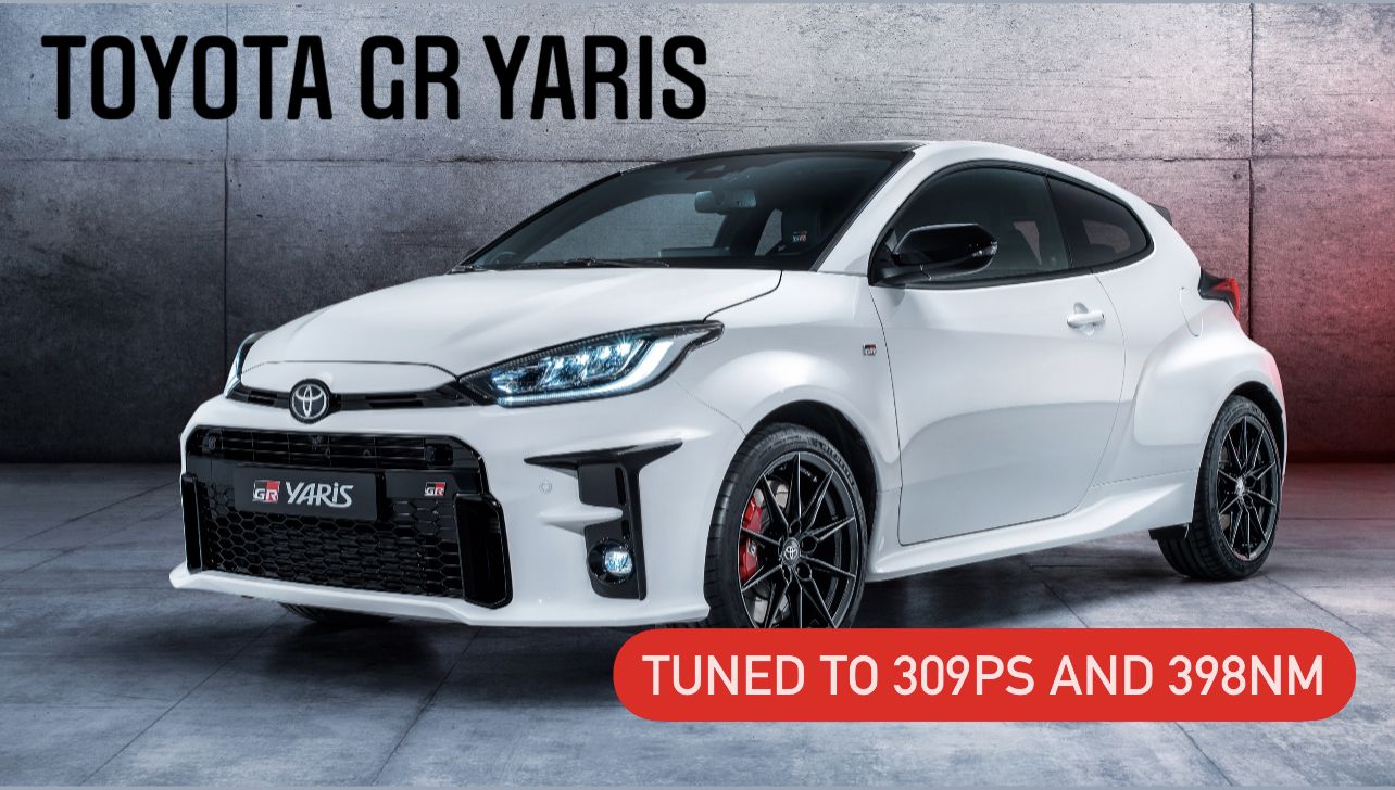Toyota GR Yaris tuned to 309ps and 398nm using a DTUK Tuning box - DTUK ...